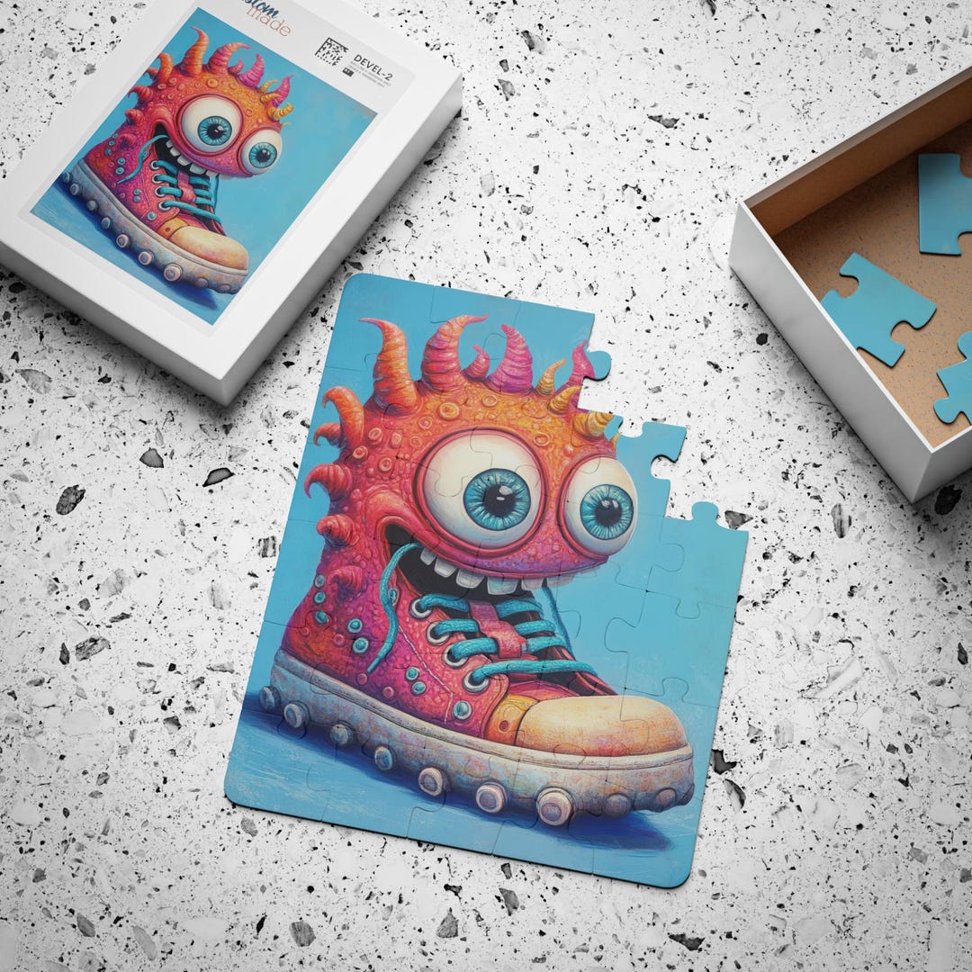 Kids' Puzzle, 30 Piece Puzzle, Silly Puzzle - Etsy