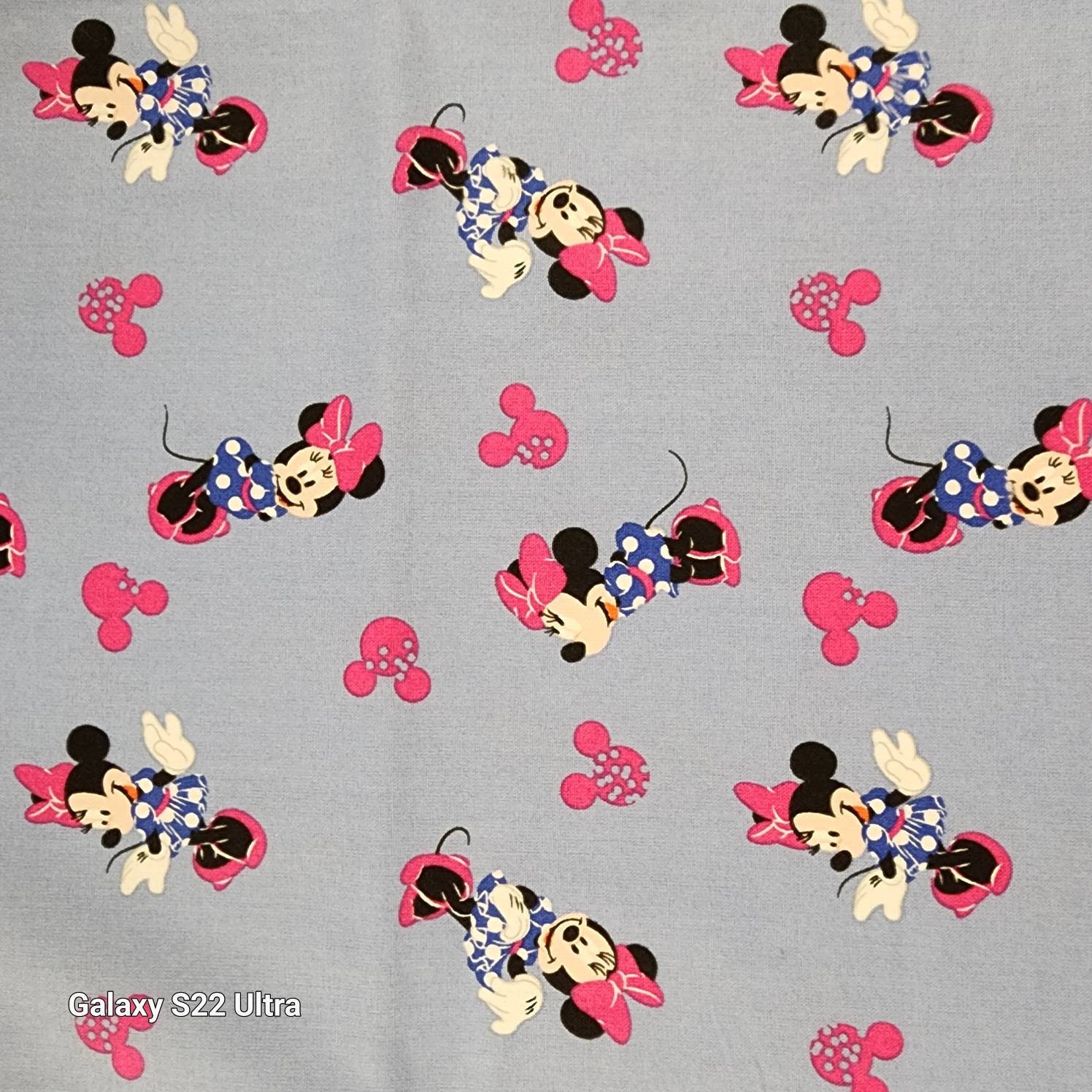 Minnie Mouse Cotton Fabrics Sold by 1/2 Yard - Etsy