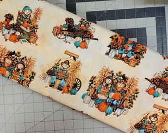 Scarecrow Fabric - Etsy