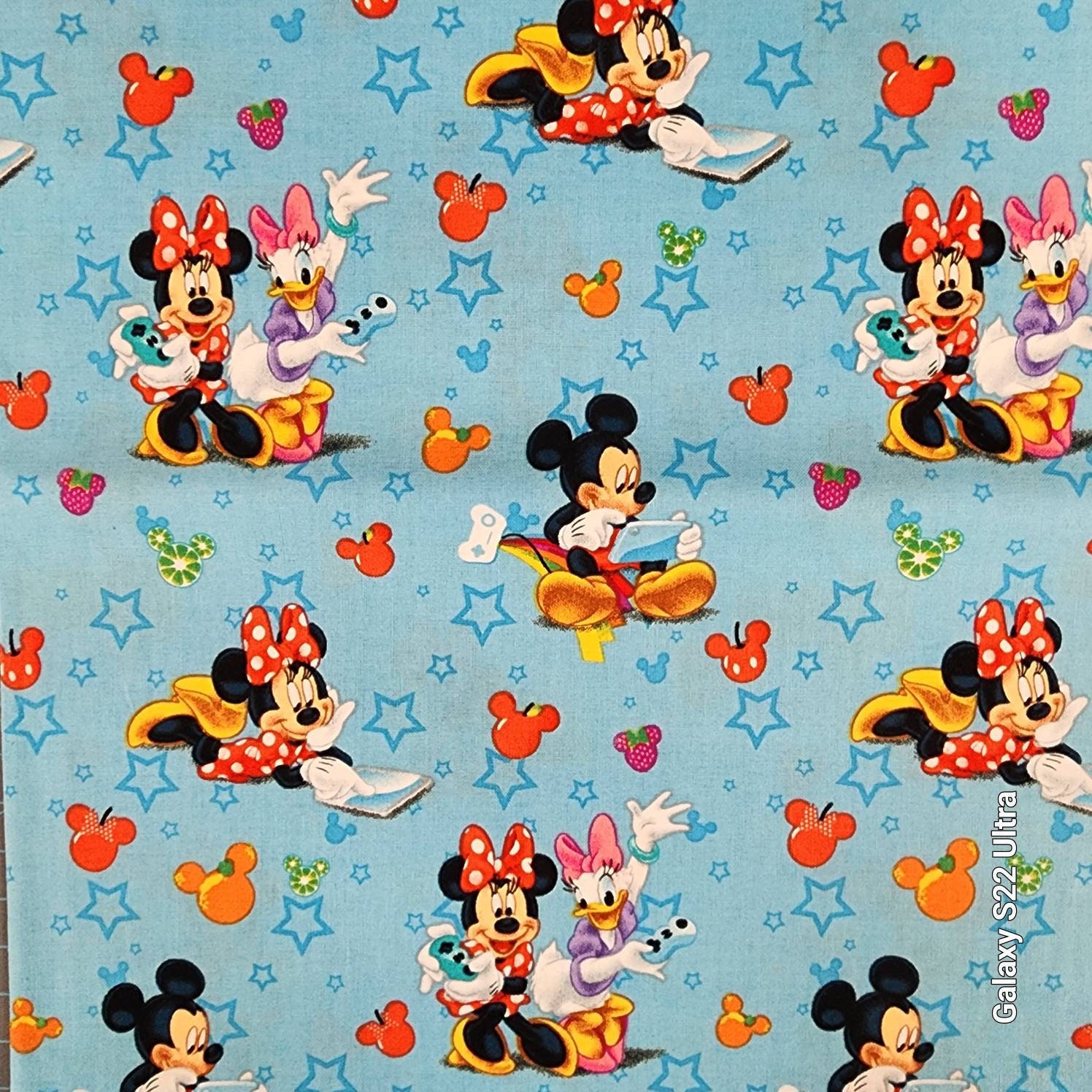 Minnie Mouse Cotton Fabrics Sold by 1/2 Yard - Etsy