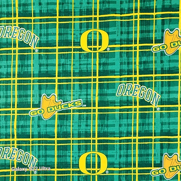 Oregon Ducks Fabric - Etsy