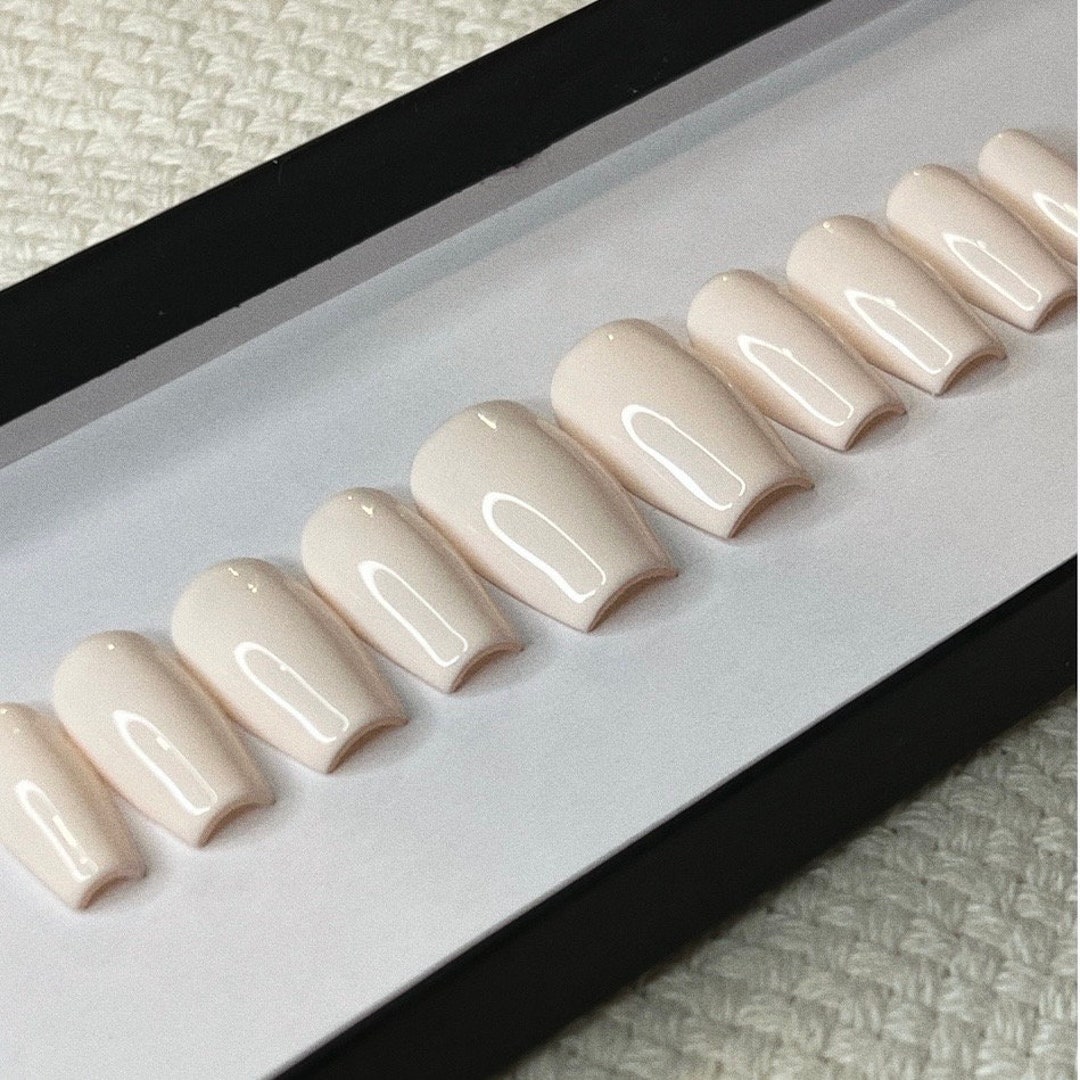 Piña Colada False Nails Set | Molly Mae Fake Nails | Nails | Glitter ...