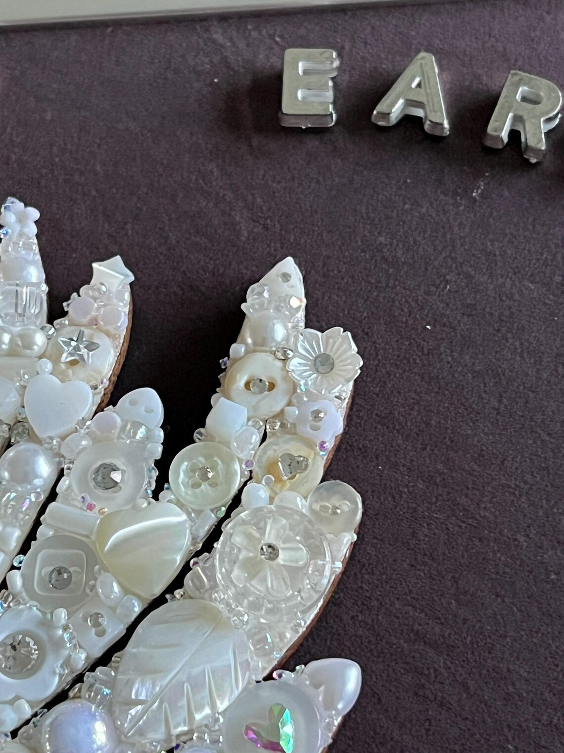 Peace Dove Button Art, Vintage Jewelry Embellished, Christmas Decor - Etsy
