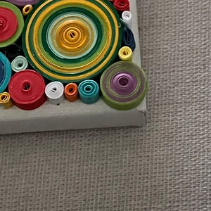 Abstract Quill Art, Quilling Circles,colorful Artwork,abstract Art ...