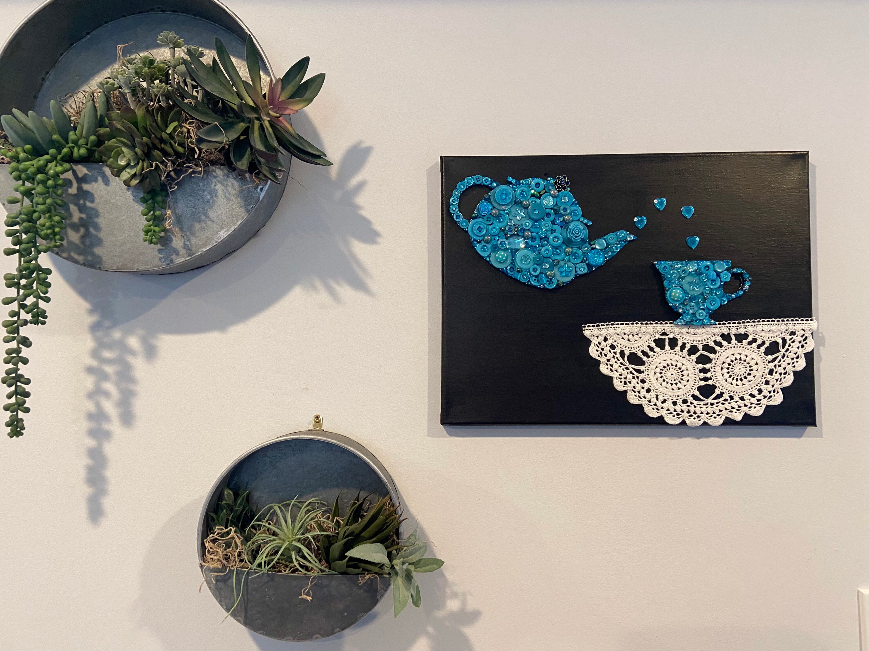 Teapot Art Custom Button Artwork Kitchen Decorvintage - Etsy