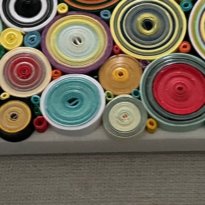 Abstract Quill Art, Quilling Circles,colorful Artwork,abstract Art ...