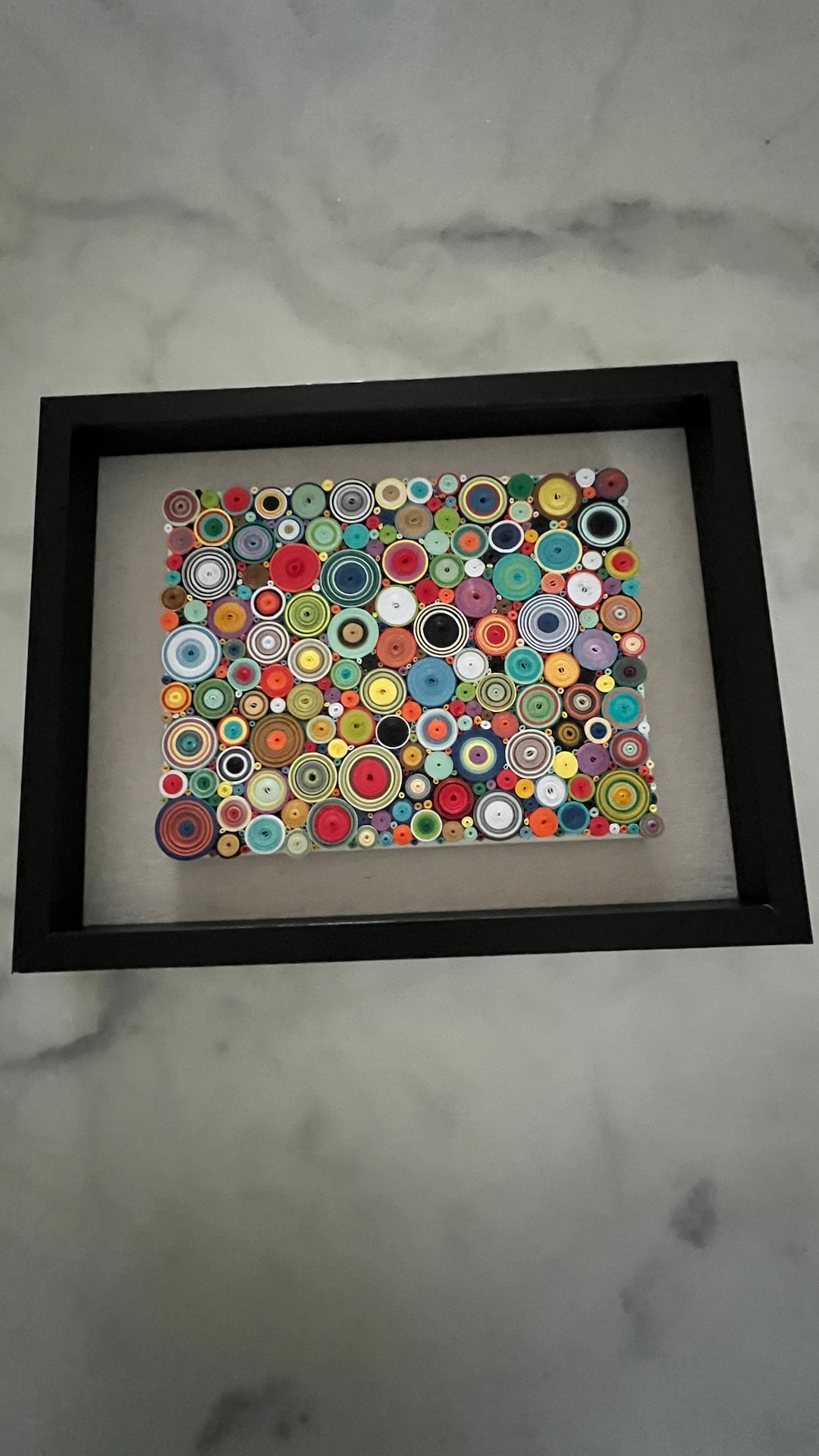 Abstract Quill Art, Quilling Circles,colorful Artwork,abstract Art ...