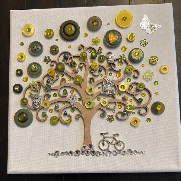 Button Tree - Etsy