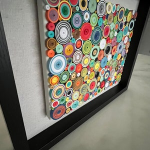 Abstract Quill Art, Quilling Circles,colorful Artwork,abstract Art ...