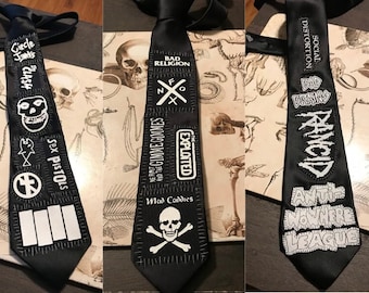 Punk Rock Tie - Etsy