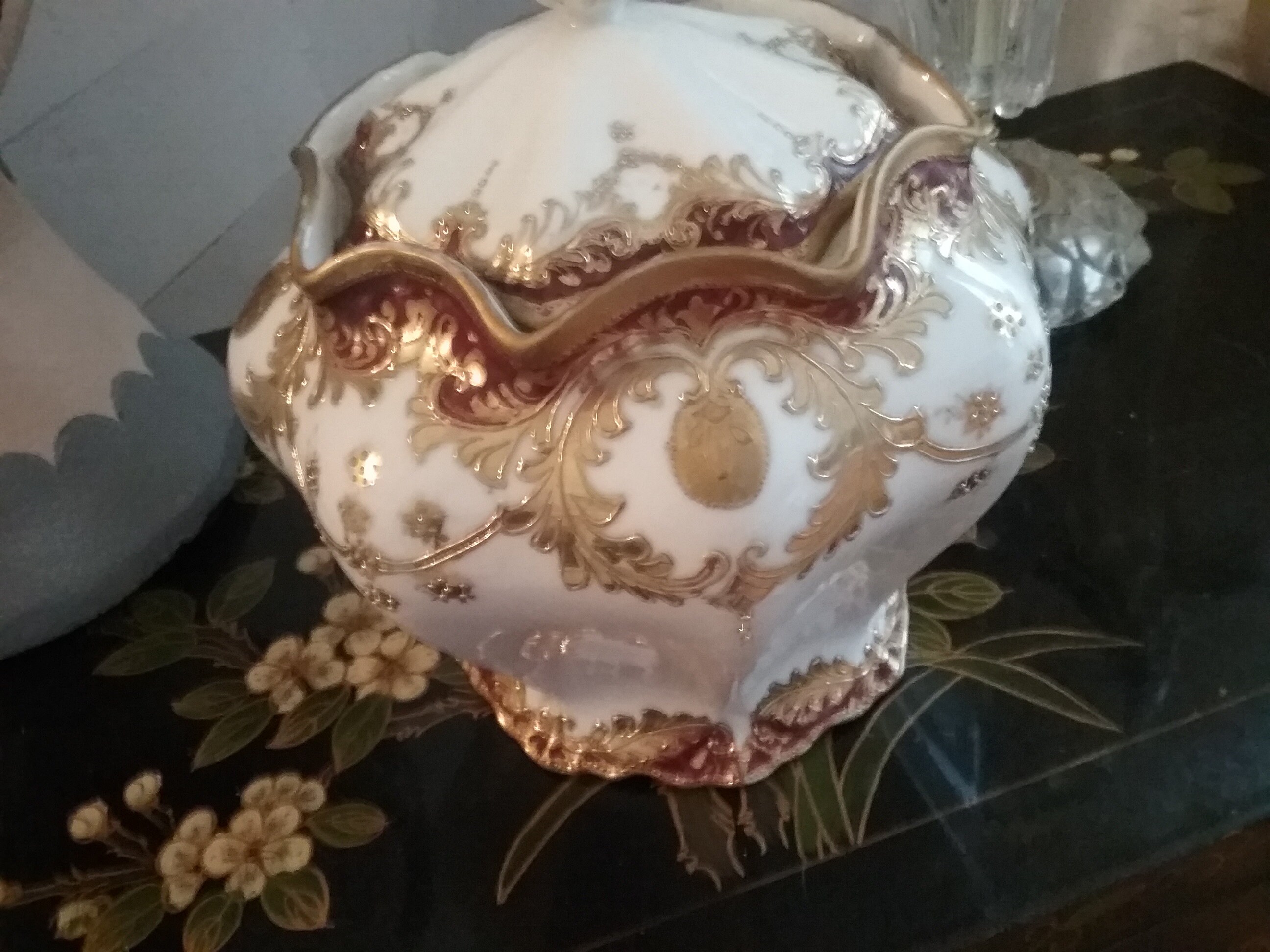 SALE: Antique Micardo Gilded Japanese China Pot - Etsy UK