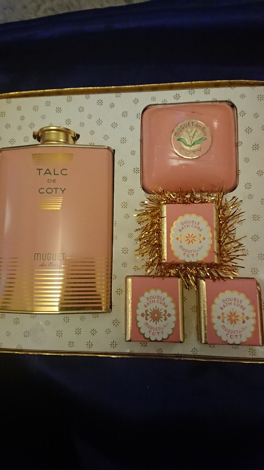 Unused 1950s Coty Talc, Soap and Bath Cubes Boxed Set - Etsy UK
