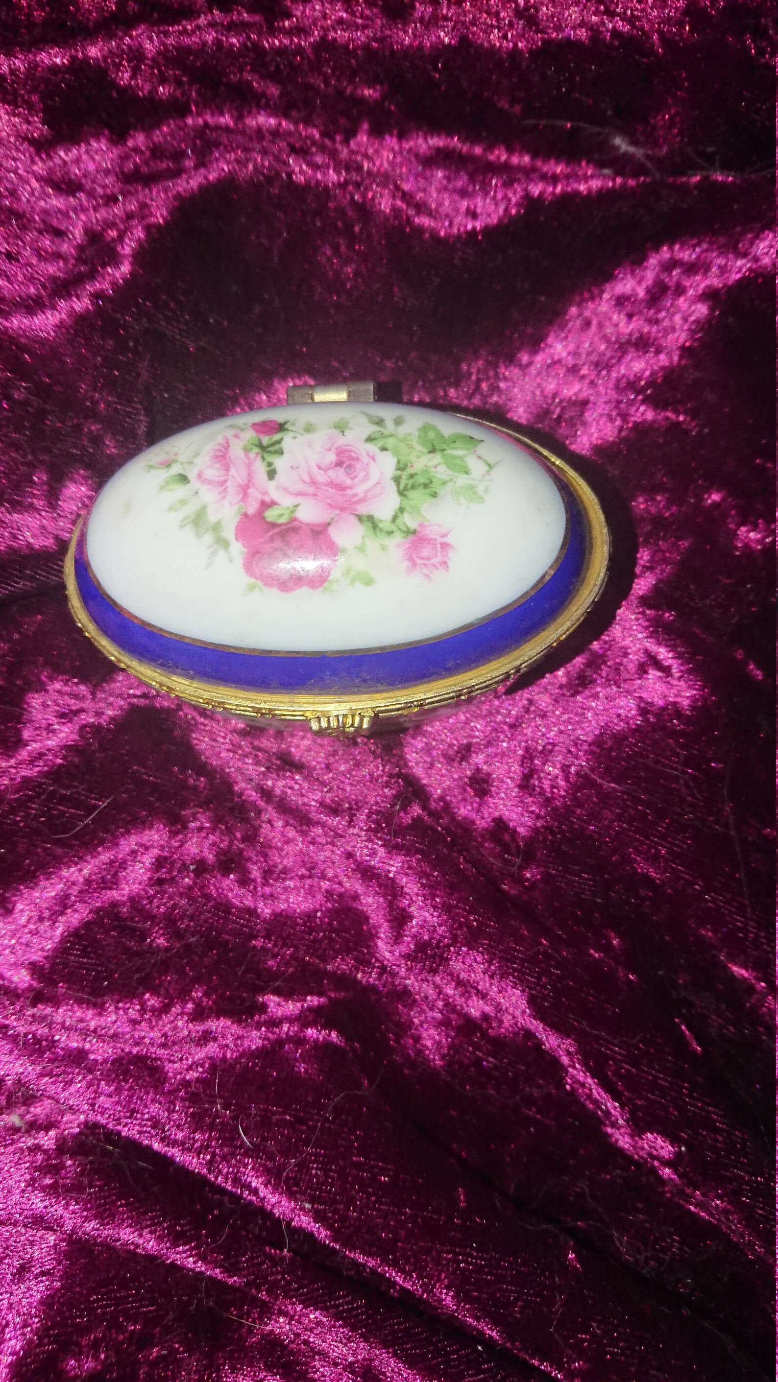 Pretty Vintage Regency Fine Art Porcelain Pot - Etsy