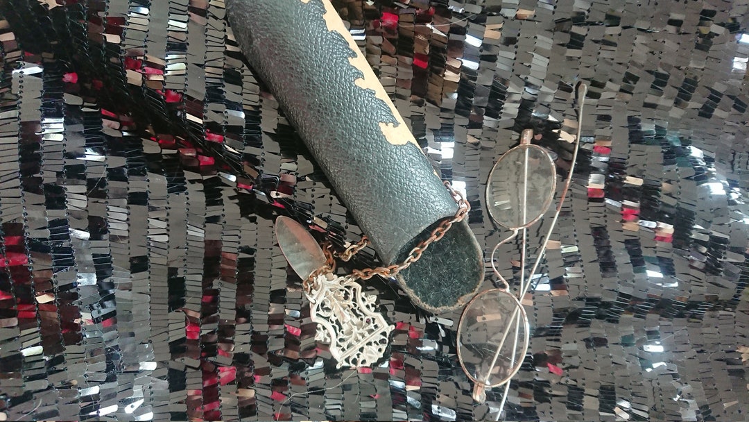 Georgian Spectacles With Chatalaine and Case - Etsy UK