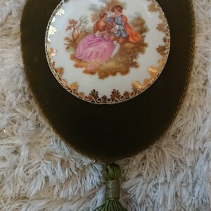 Vintage Lemoges Plaque - Etsy