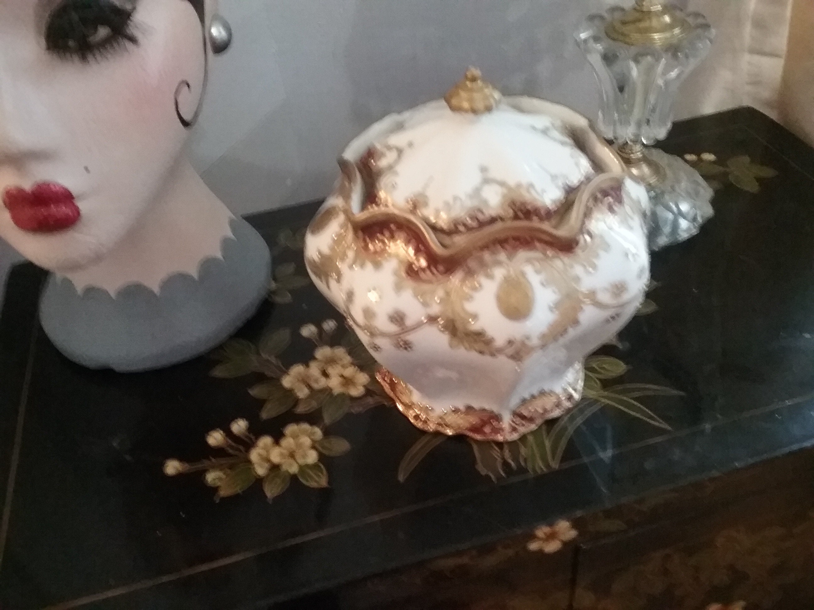 SALE: Antique Micardo Gilded Japanese China Pot - Etsy UK