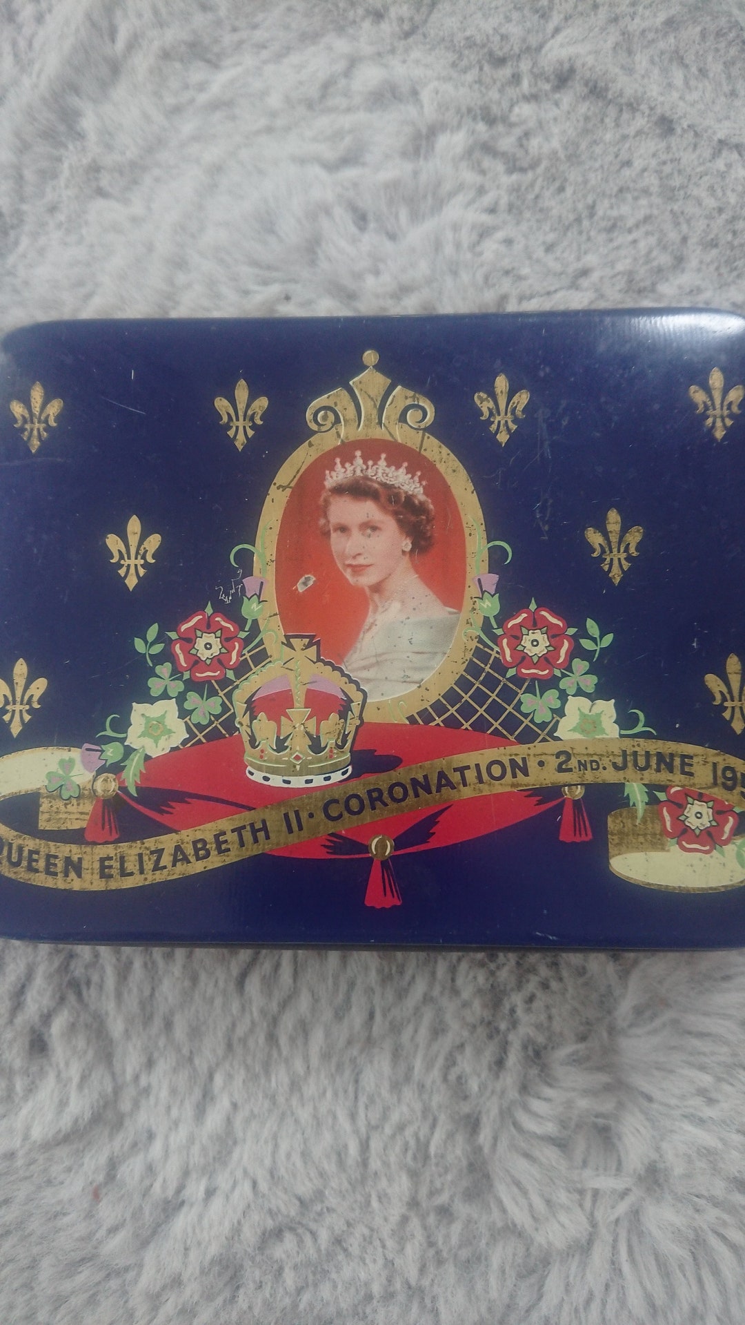 Queen Elizabeth 2nd Coronation 2nd June Cadbury Tinury Tin - Etsy