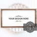 12x24 Wood Sign Mockup, Farmhouse Sign Mockup, Blank Wood Sign, Styled ...