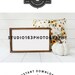 Fall Mockup 9x15 Wood Sign Mockup Farmhouse Sign Blank Wood Sign Wood ...