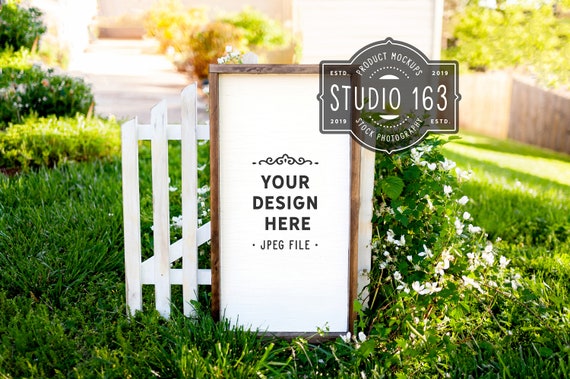 12x24 Wood Sign Mockup Blank Wood Sign Farm House Style Sign - Etsy