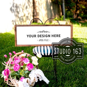 8x24 Wood Sign Mockup Blank Wood Sign Farm House Style Sign | Etsy