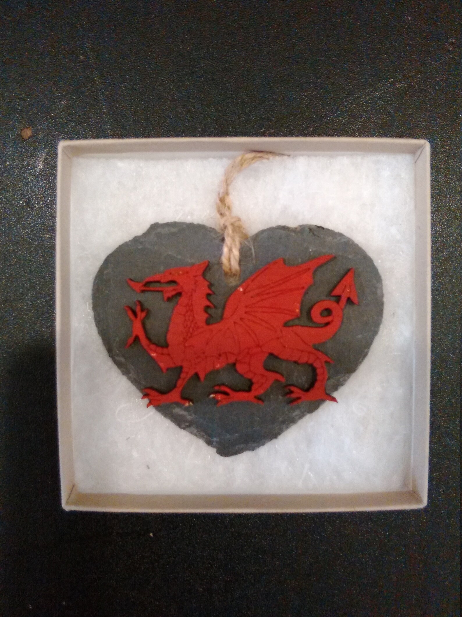 Handmade Welsh Dragon on Slate - Etsy