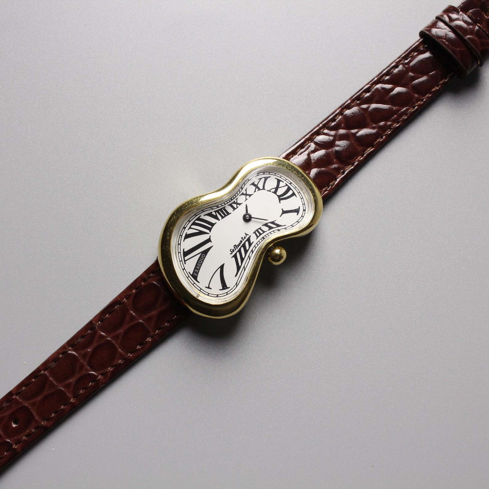 1990s Salvador Dali Style Cartier Crash Melting Watch - Etsy