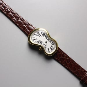 1990s Salvador Dali Style Cartier Crash Melting Watch - Etsy