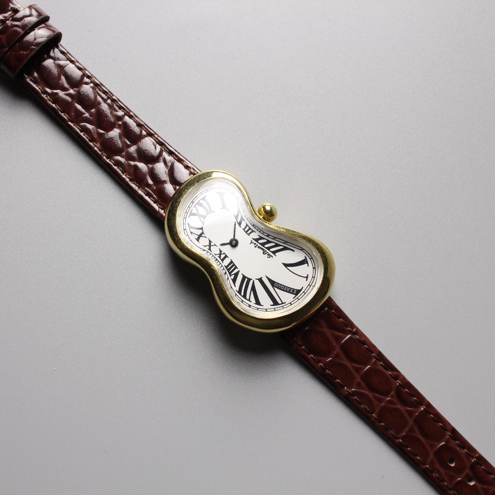 1990s Salvador Dali Style Cartier Crash Melting Watch - Etsy