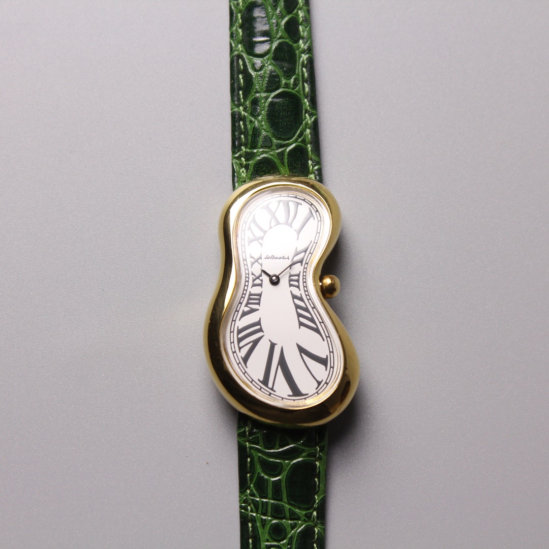 1990s Salvador Dali Green Softwatch Museum - Etsy