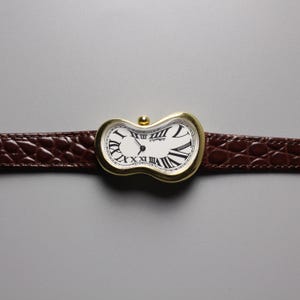 1990s Salvador Dali Style Cartier Crash Melting Watch - Etsy