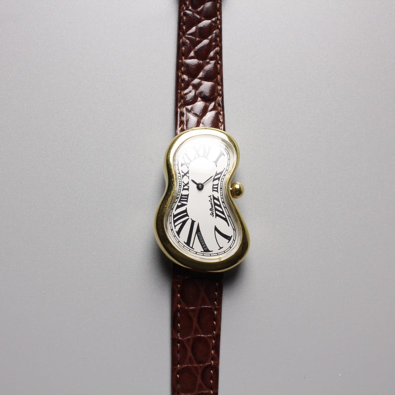 1990s Salvador Dali Style Cartier Crash Melting Watch - Etsy
