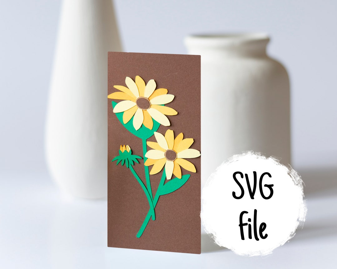 Black Eyed Susan SVG/PNG/EPS for Cricut Etc - Etsy