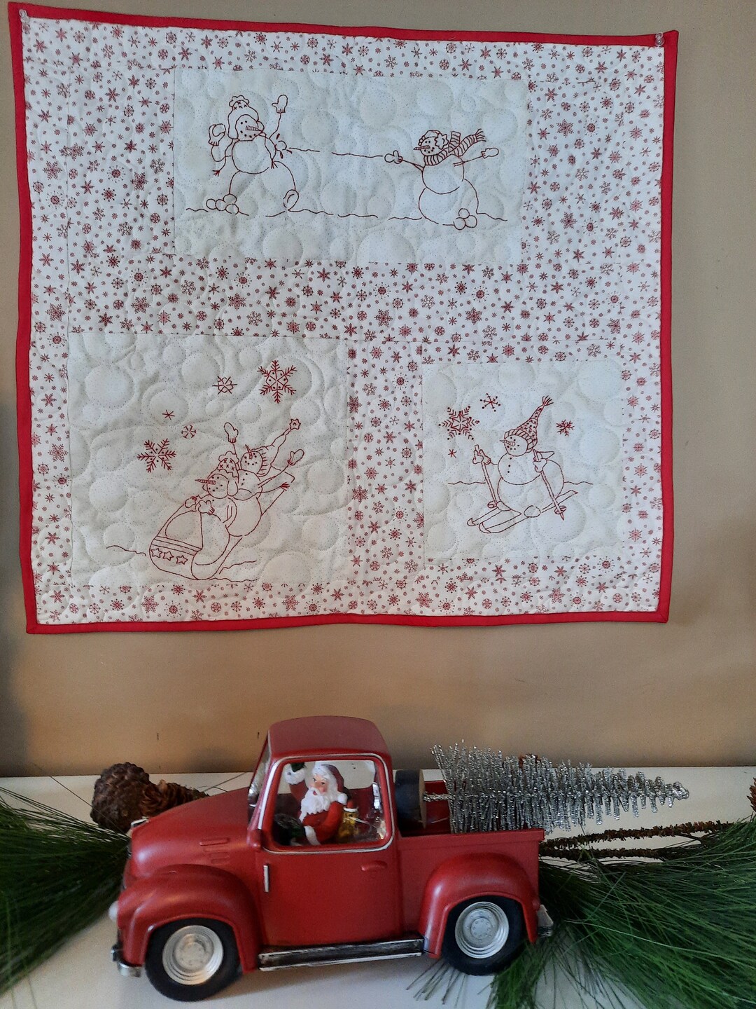 Snowmen at Play - Etsy