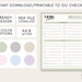 Digital & Printable to Do Checklist | Goodnotes | Undated to Do List ...