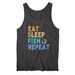 Eat Sleep Fish Repeat Fishing Hoodies or T-shirt, Customizable ...