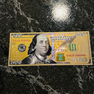 500 Gold Foil Placeholder Slips | Envelope System Placeholders | Bill ...