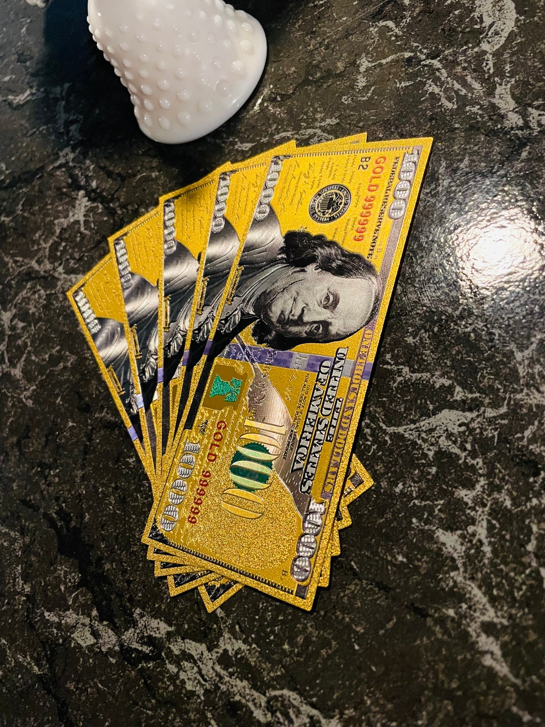 1K Gold Foil Placeholder Slips | Envelope System Placeholders | Bill ...