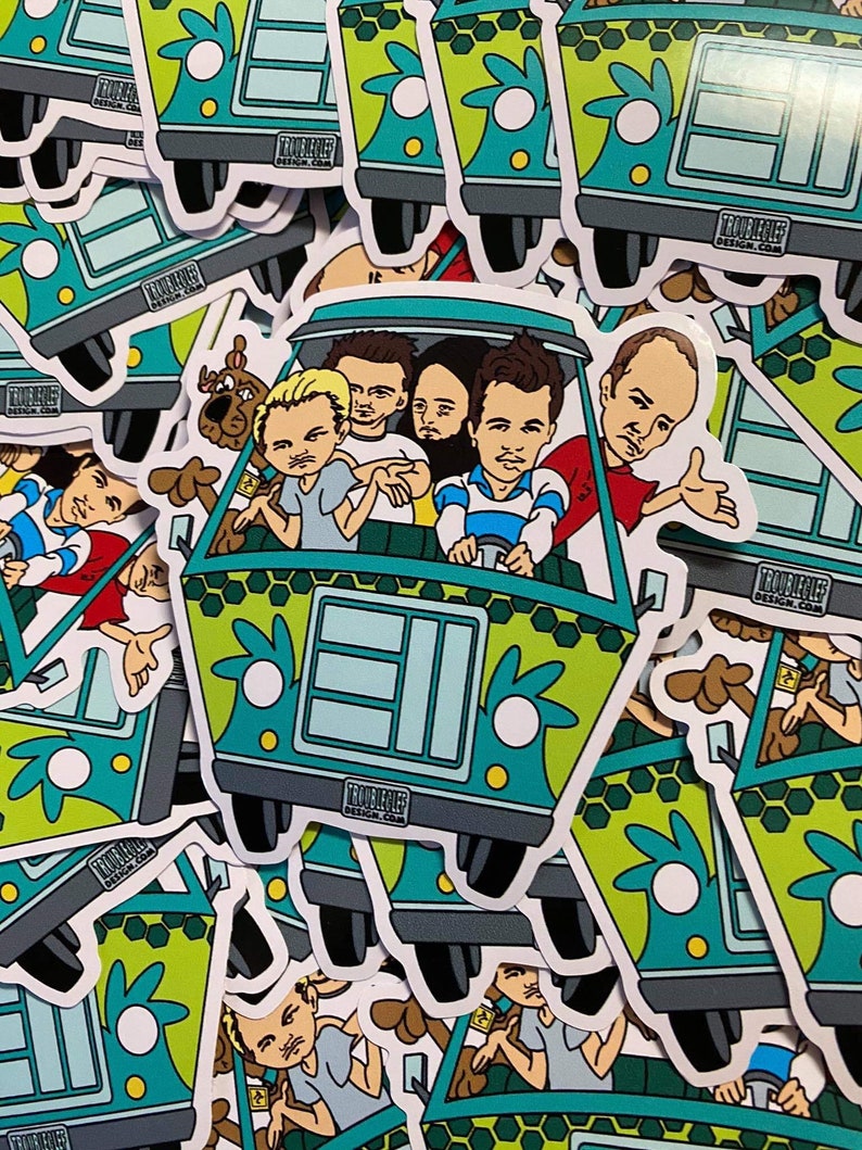 Scoob & the Gang Sticker 4pk | Etsy