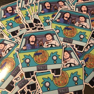 Scoob & the Gang Sticker 4pk - Etsy