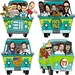 Scoob & the Gang Sticker 4pk - Etsy