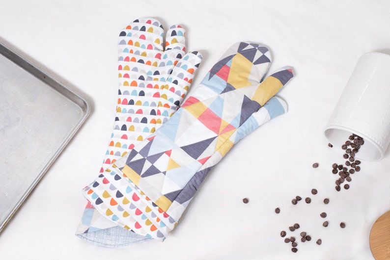 Extra Long Oven Mitt PDF Sewing Pattern Oven Glove Gift - Etsy