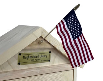 Pole Topper for Sharing Libraries From the Family of the - Etsy