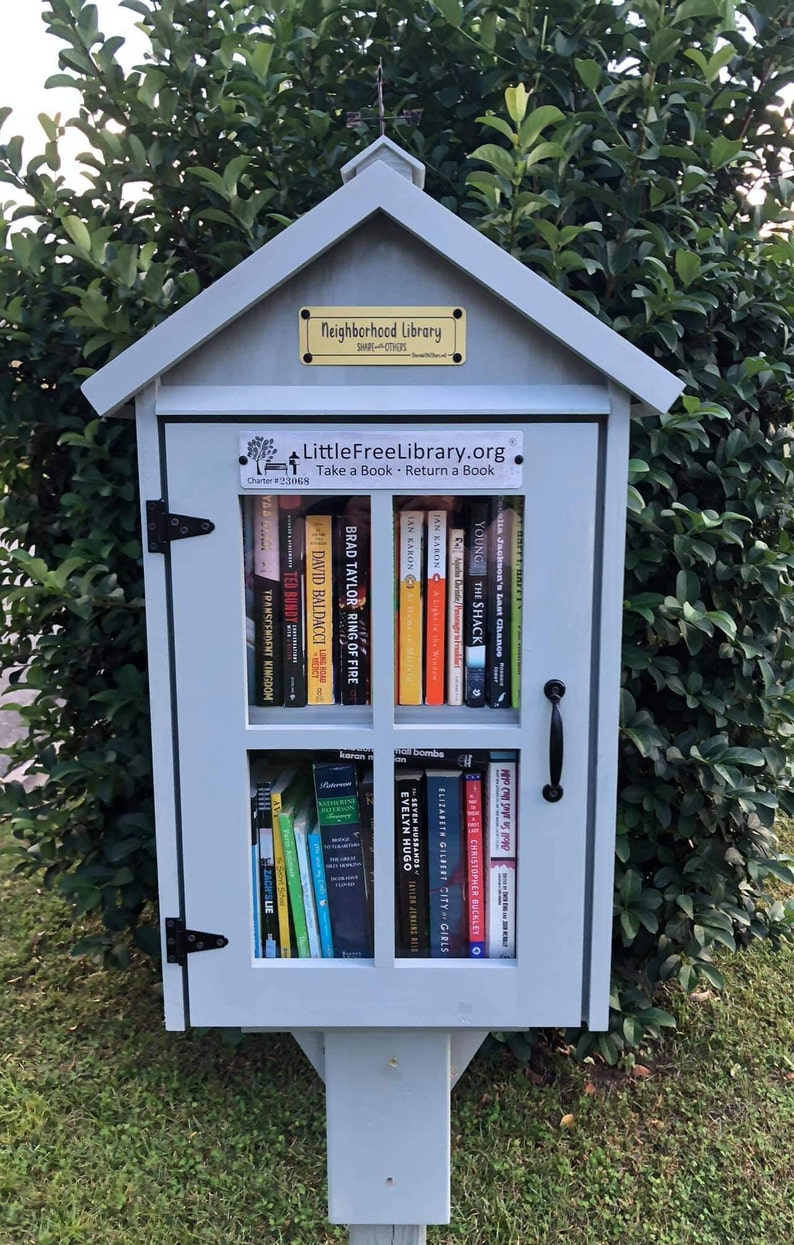 Neighborhood Library Plaque From the Family of the Founder of the ...