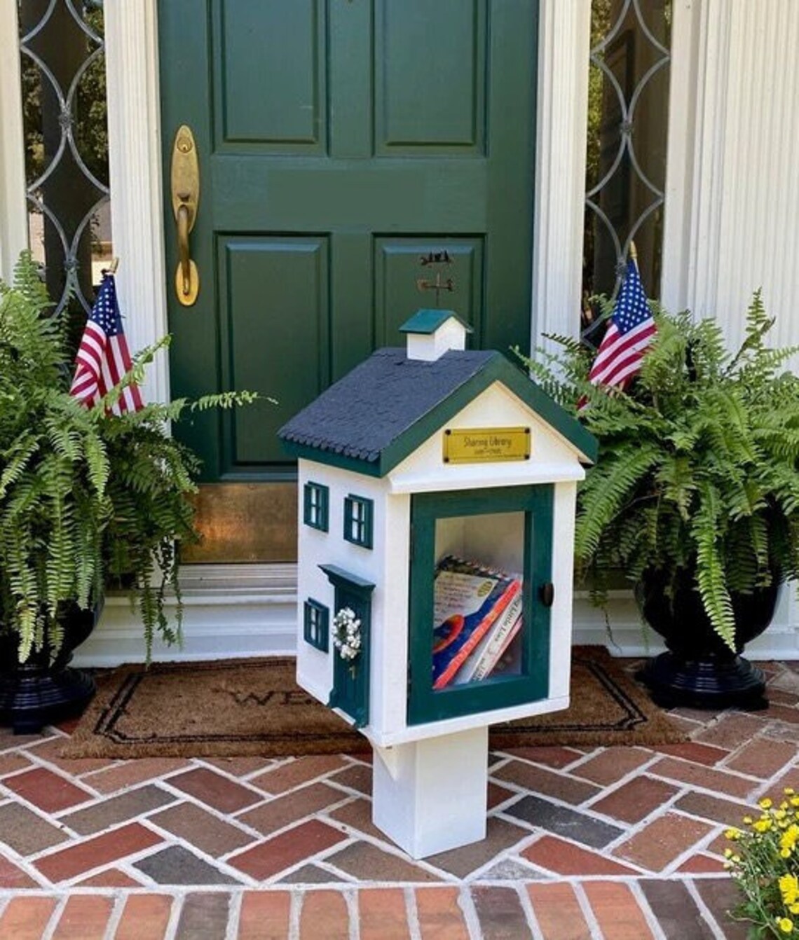 Sharing Library Plaque From the Family of the Founder of the Little ...