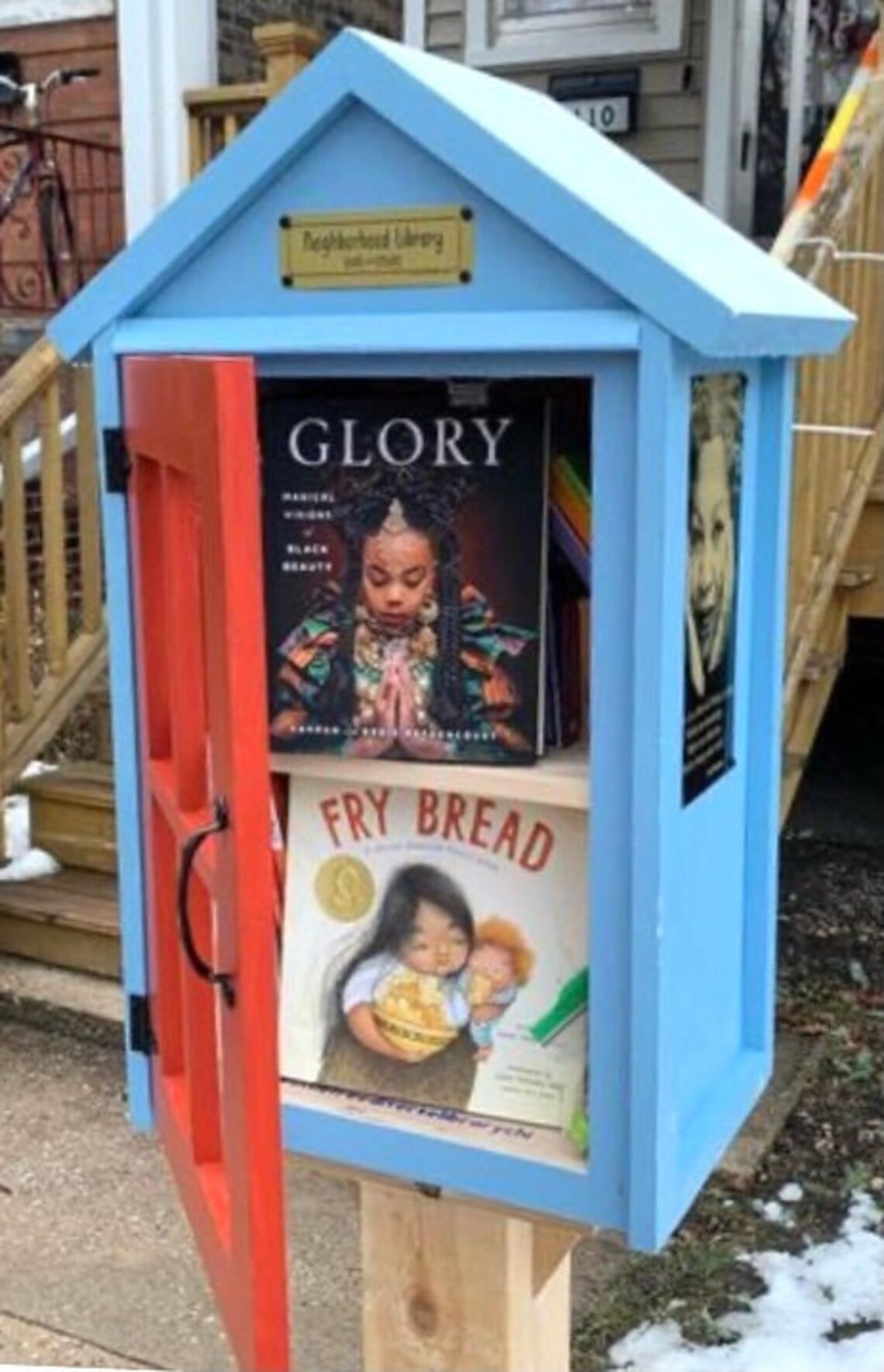 Neighborhood Library Plaque From the Family of the Founder of | Etsy