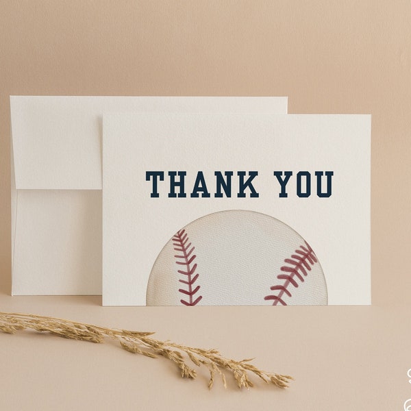 Baseball Thank You - Etsy