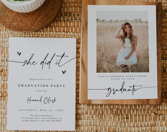 Graduation Party Invitation - Etsy