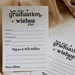 Modern Graduation Wishes Card Template, Editable Graduation Advice ...