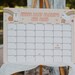 Editable Retro Pink Ghost Due Date Calendar Game, A Little Boo Baby ...